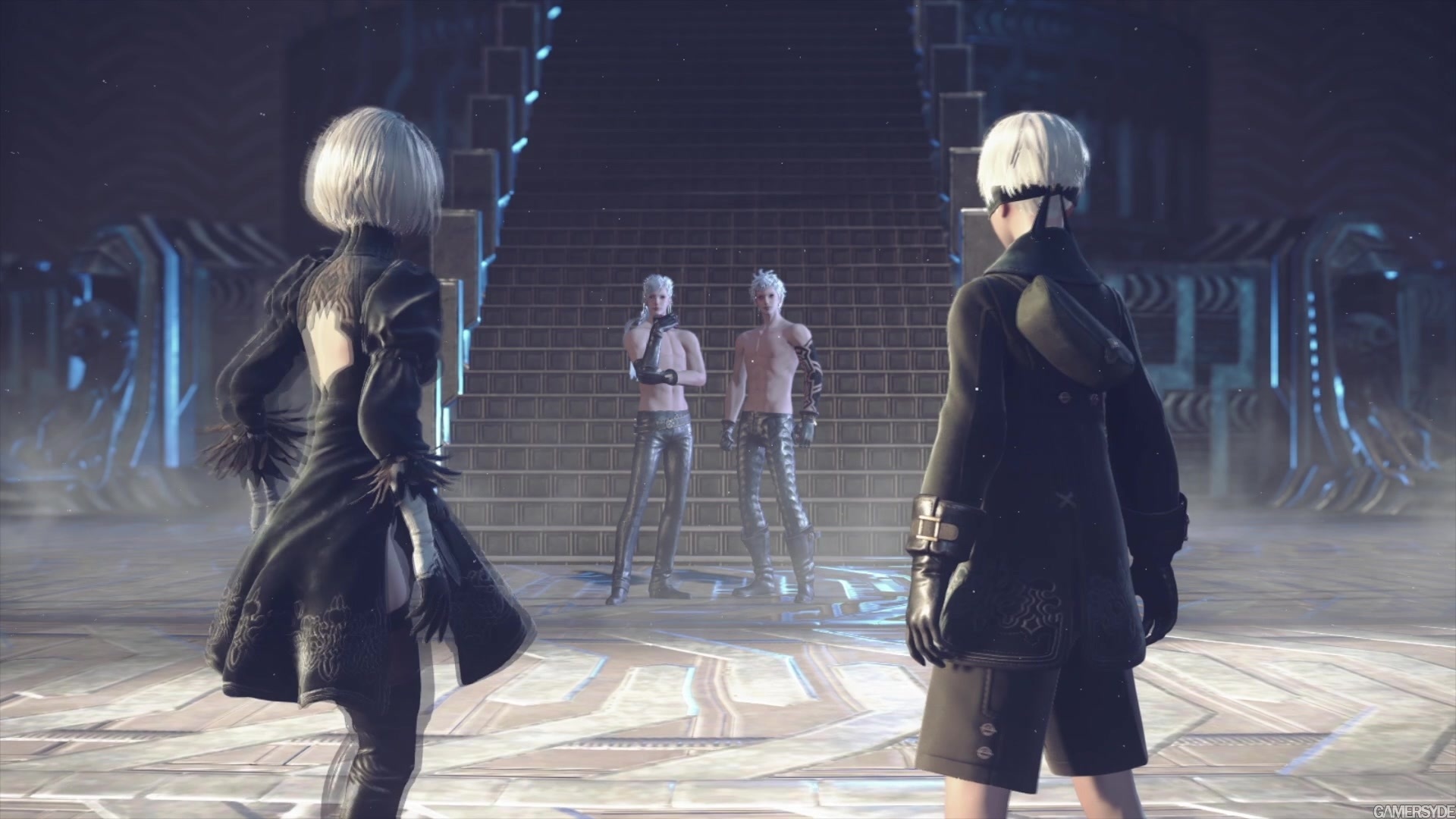 NieR: Automata - Iconic Crossover Weapons Trailer - High quality stream ...