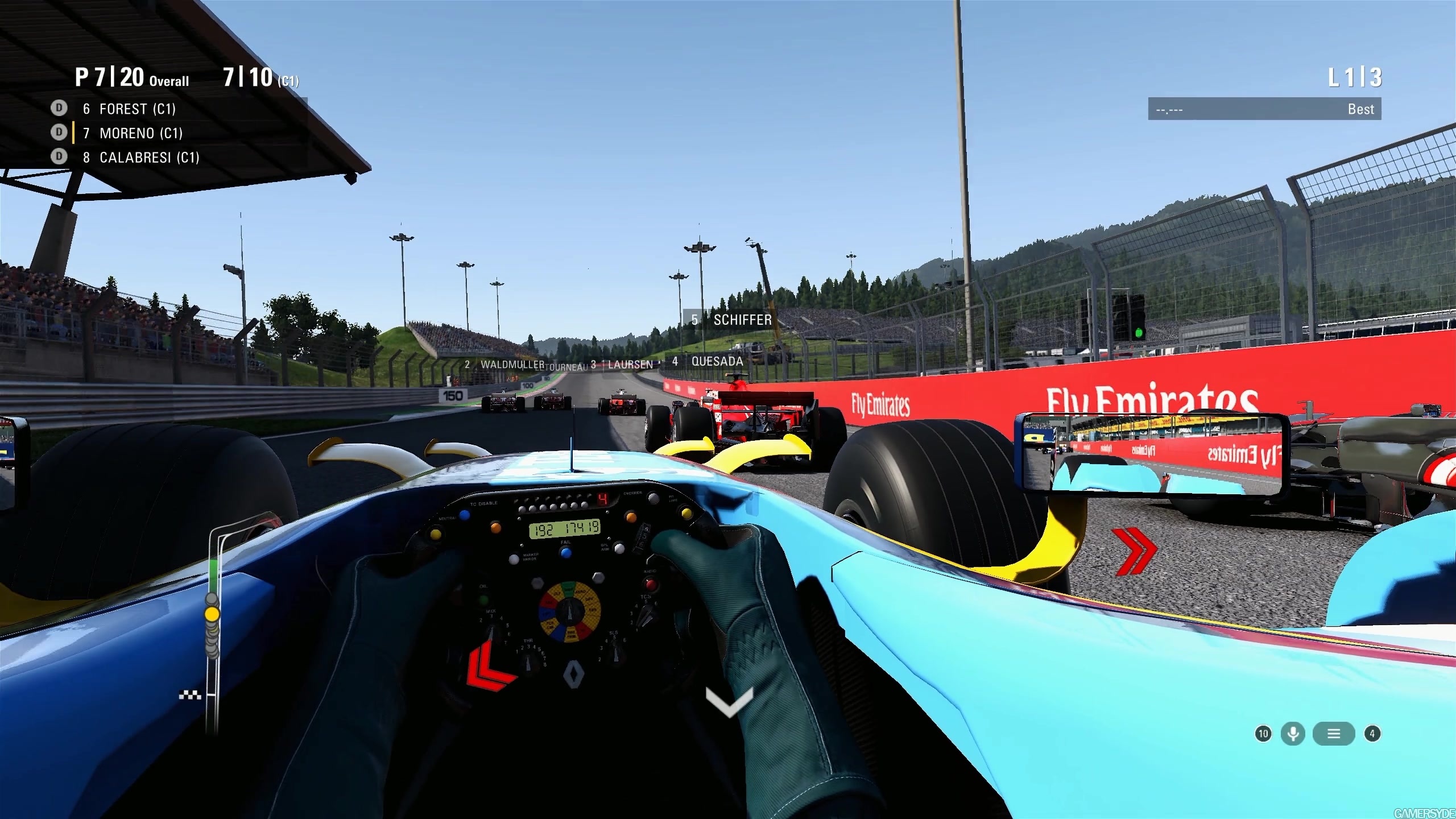 F1 2017 - Classic F1 - Race (PC + Tobii Eye X) - High quality stream ...