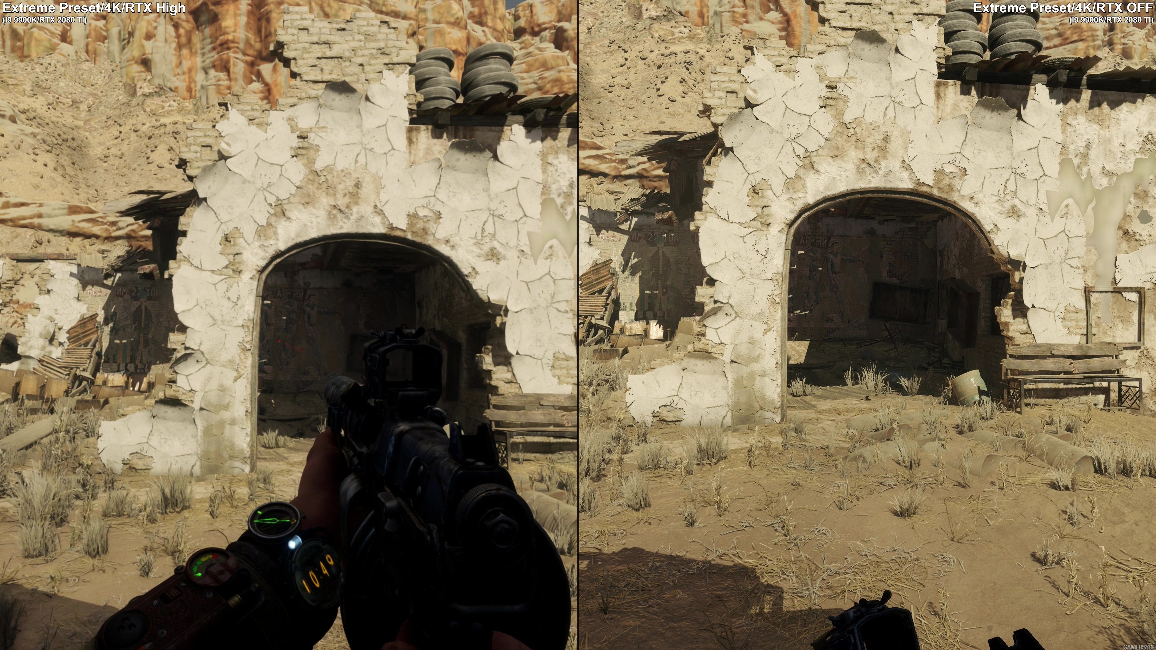 Metro Exodus Caspian Rtx Comparison Pc 4k High Quality Stream