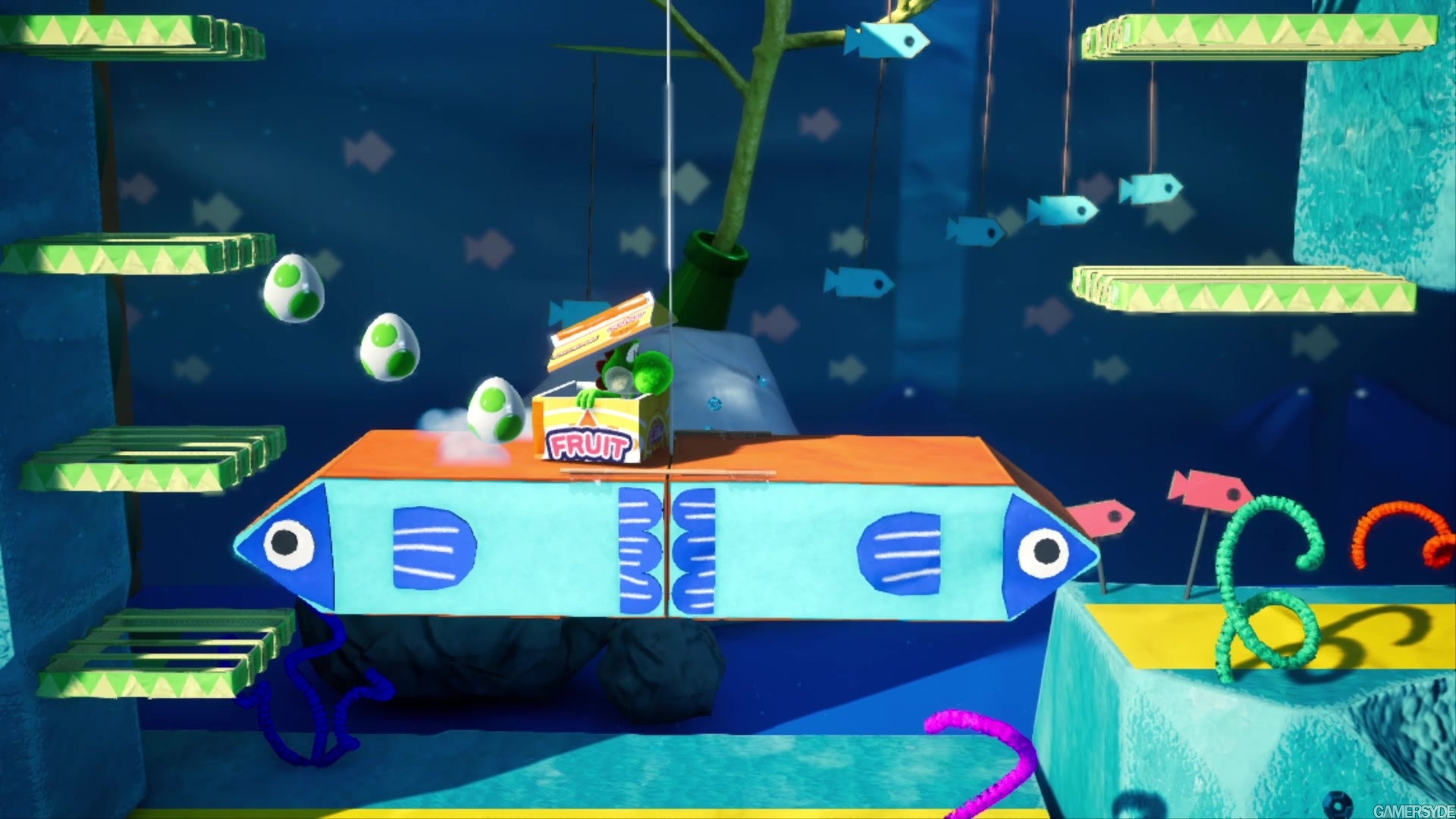 Yoshi's Crafted World - Many Fish in the Sea - Stream haute qualité et ...