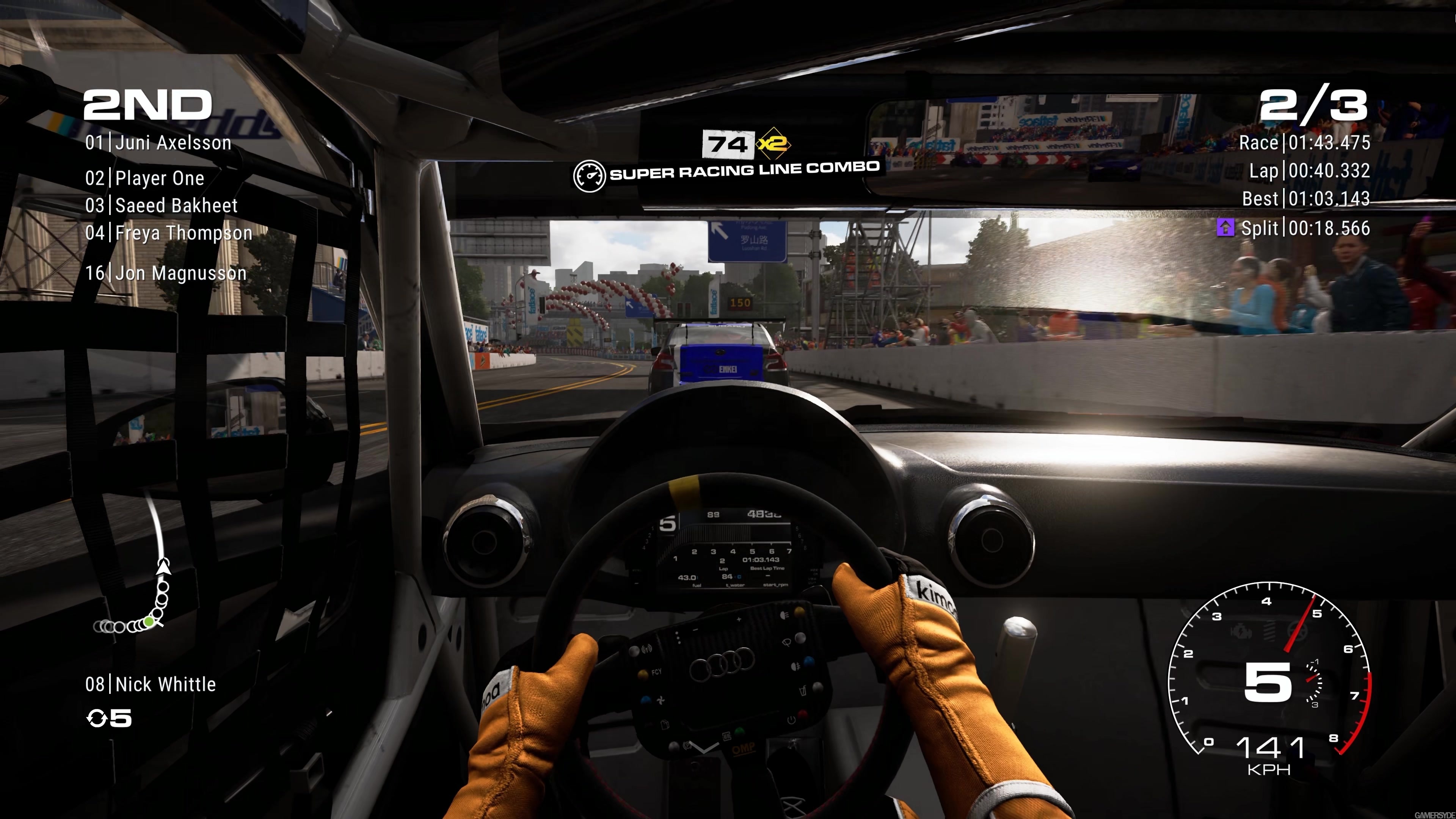 GRID - PC - 4K - Shanghai - High quality stream and download - Gamersyde