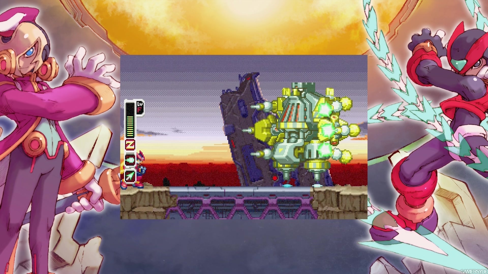 Mega Man Zero/ZX Legacy Collection - Mega Man Zero 2 gameplay (Switch ...