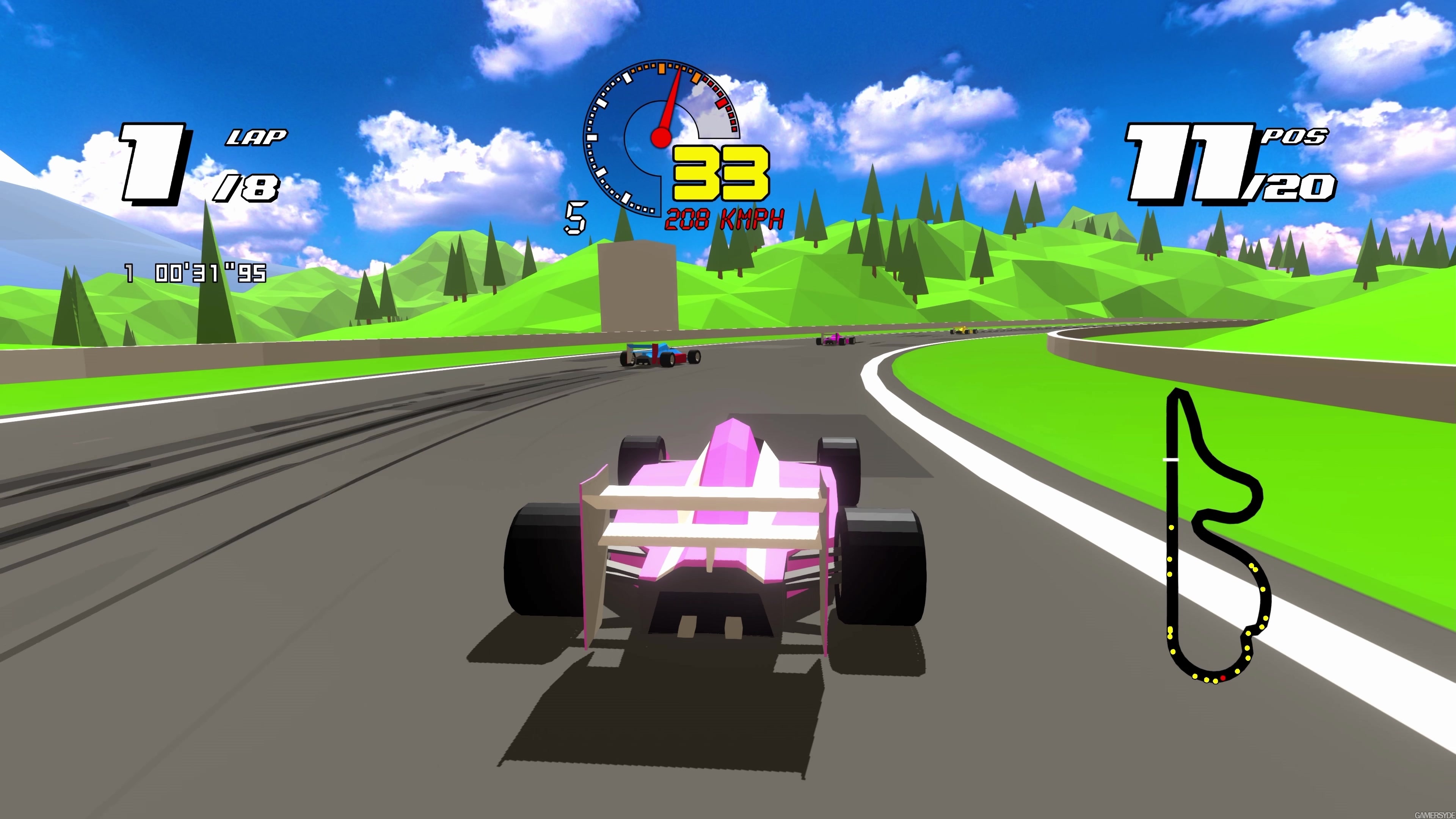 Formula Retro Racing - GP Circuit et Speed Oval (PC/4K) - Stream haute ...