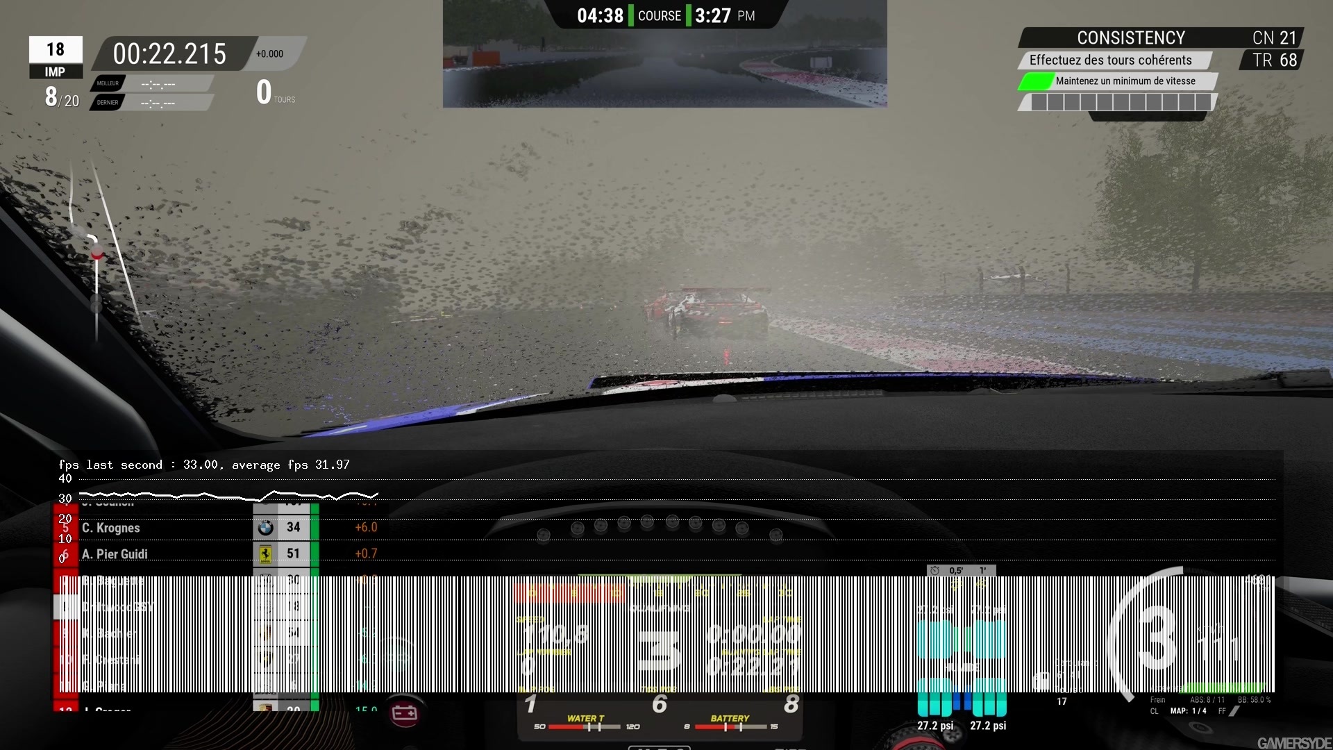 Assetto Corsa Competizione - FPS Analysis in 1080p (XBX) - High quality ...