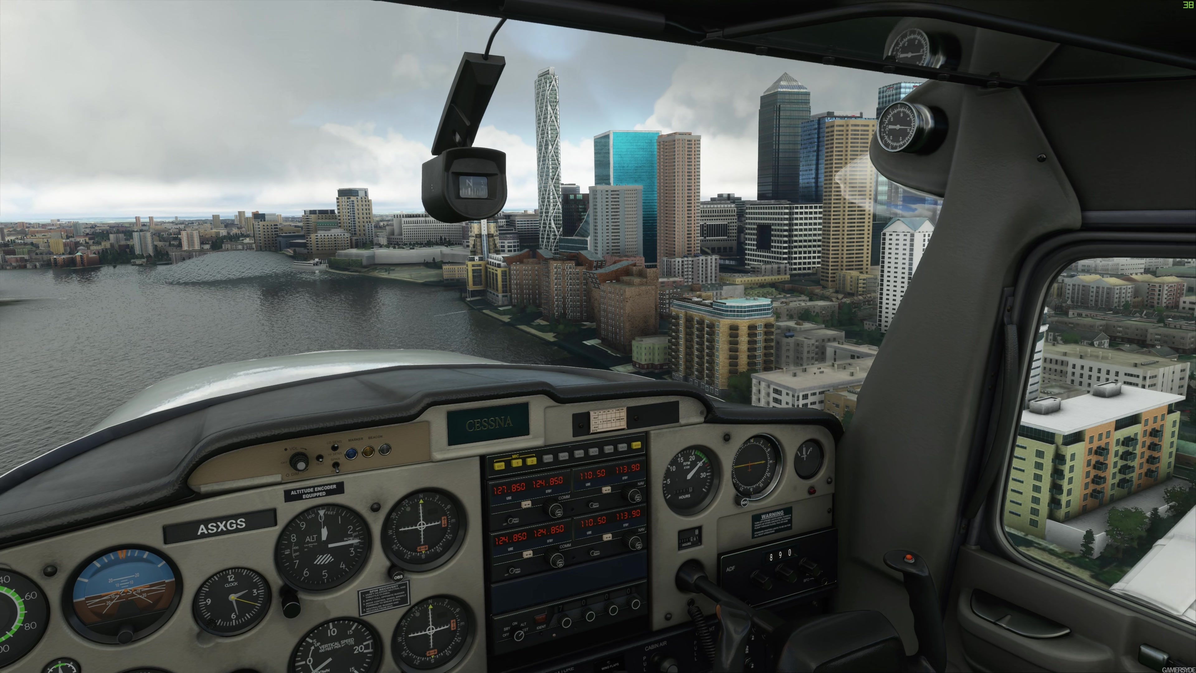 Microsoft Flight Simulator - Londres original vs. Update pack (4K/80% ...