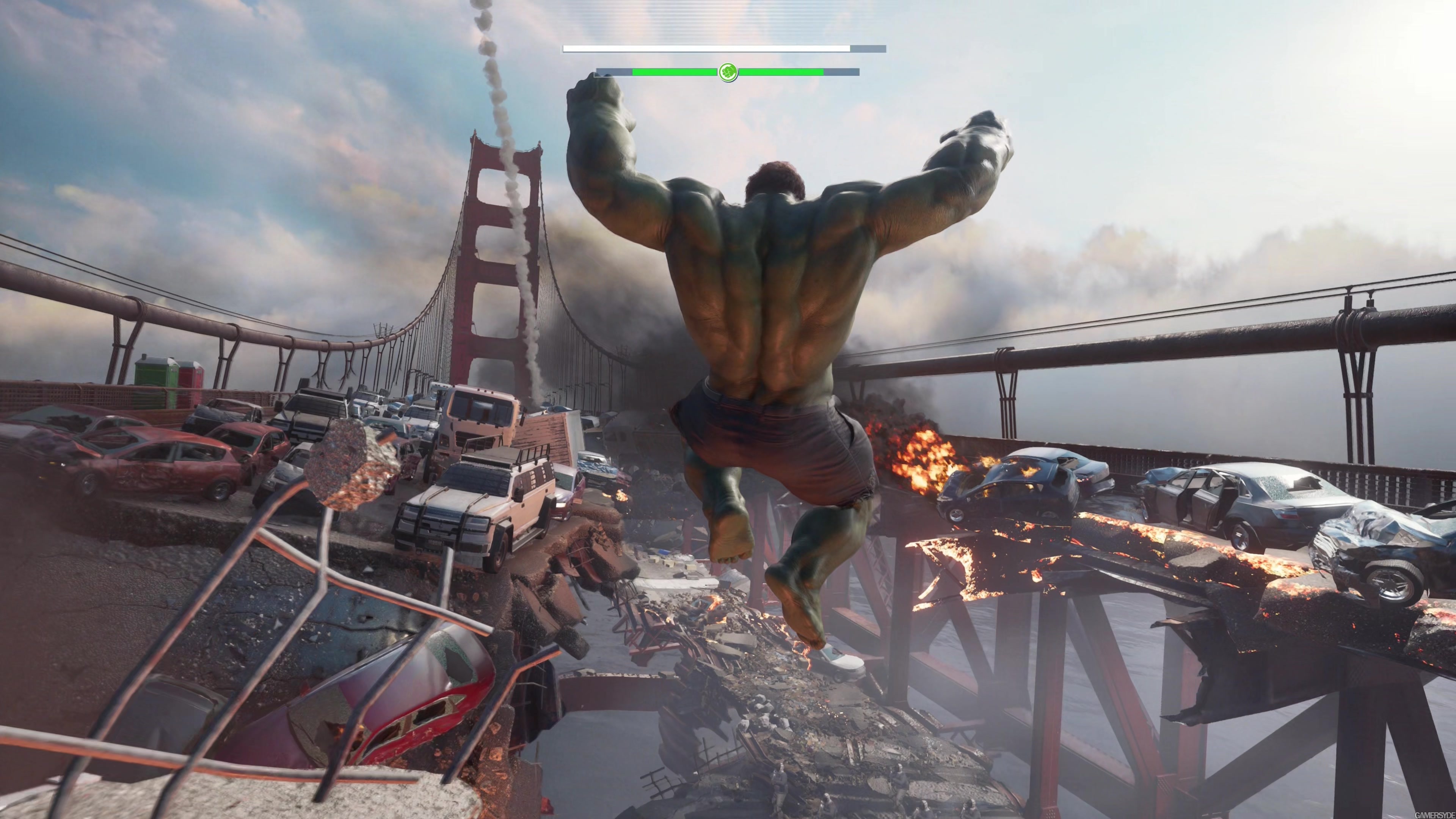Marvel's Avengers - The Golden Gate Bridge on Xbox Series X (4K/Higher ...