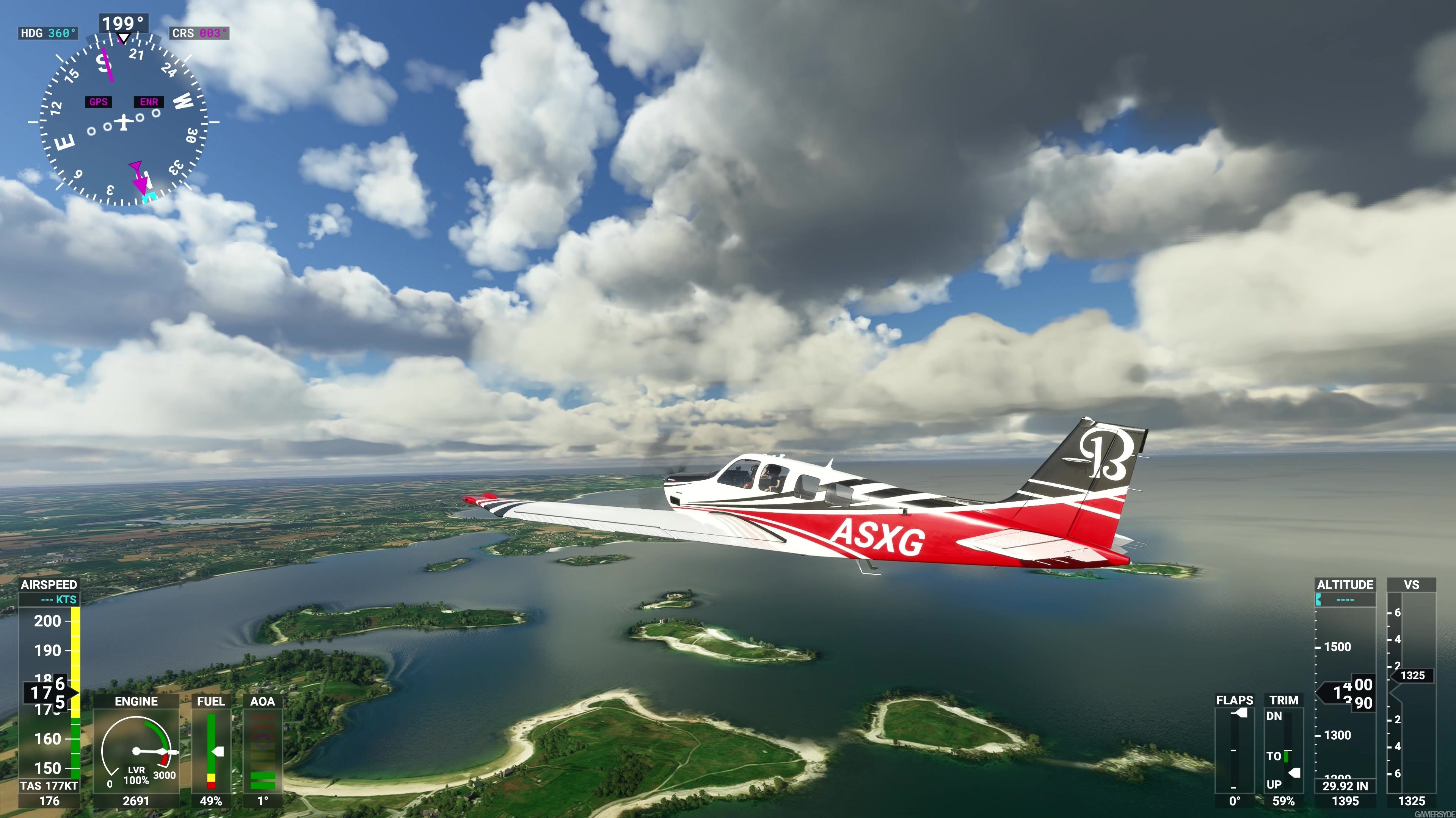 Microsoft Flight Simulator - L'ouest de la France vu du ciel (PC/4K ...