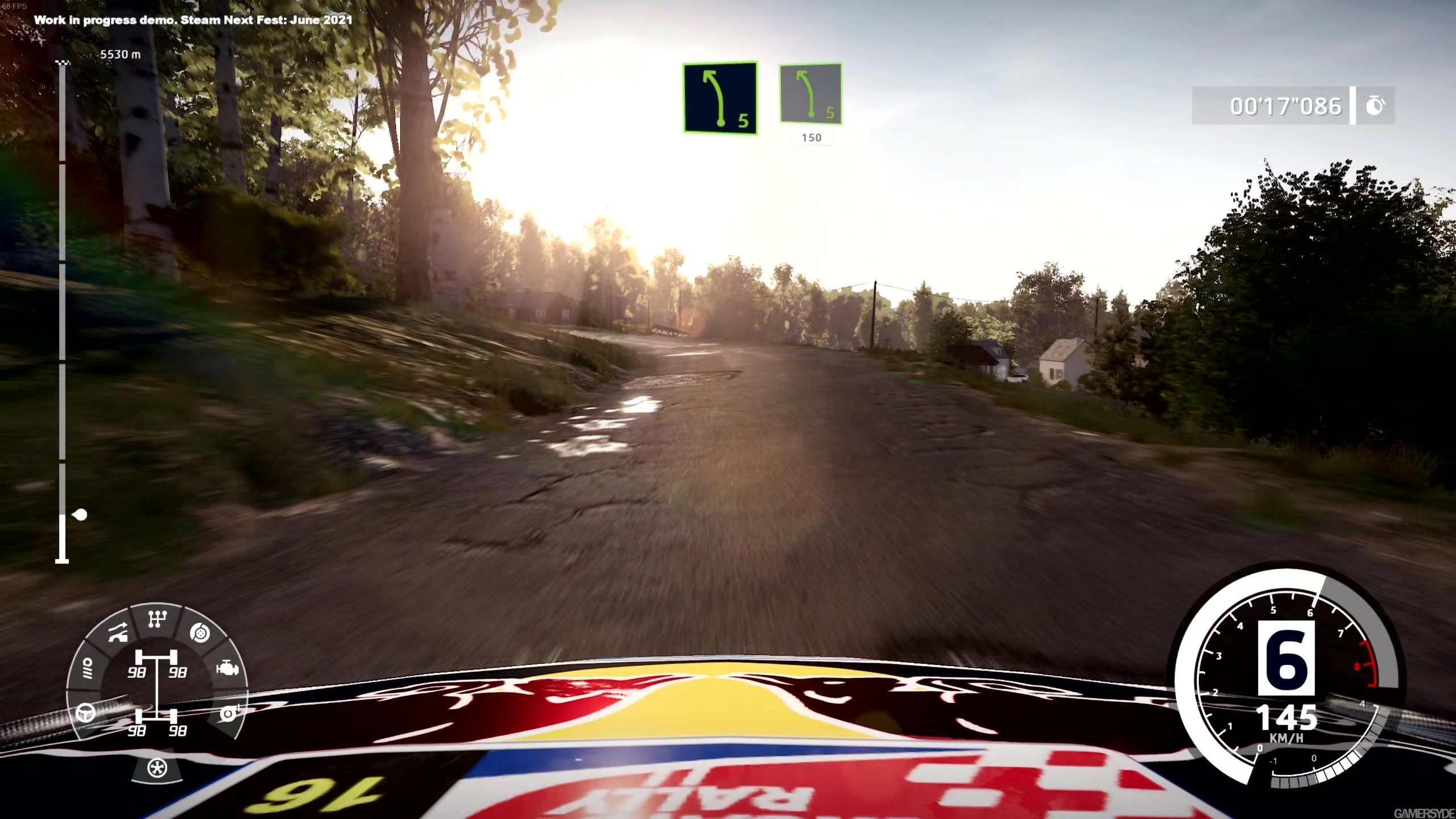 WRC 10 - Preview gameplay #2 - Croatia Reverse (PC) - High quality ...