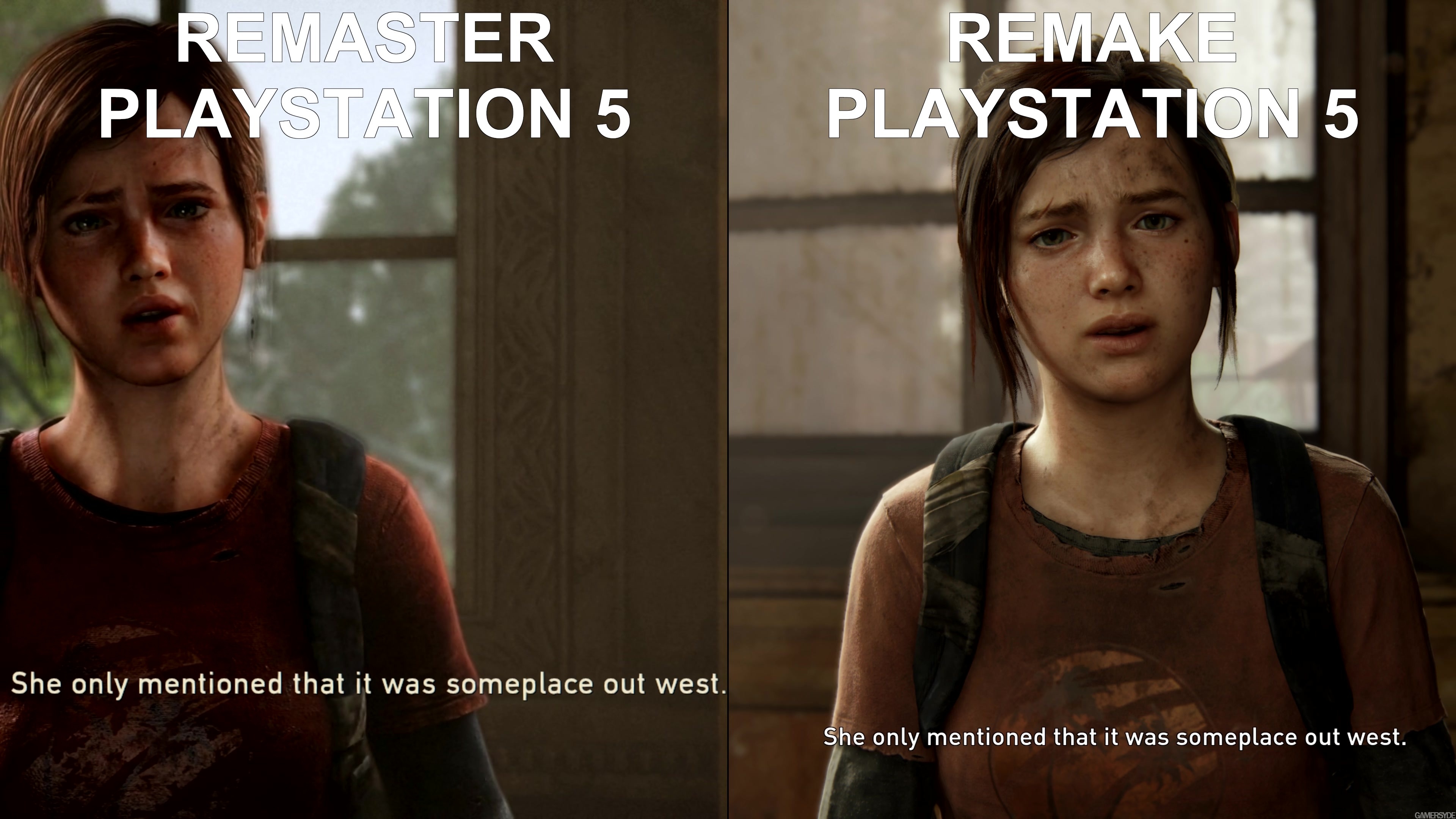 The Last of Us Part I - Video face-off - Remaster vs. remake - High ...