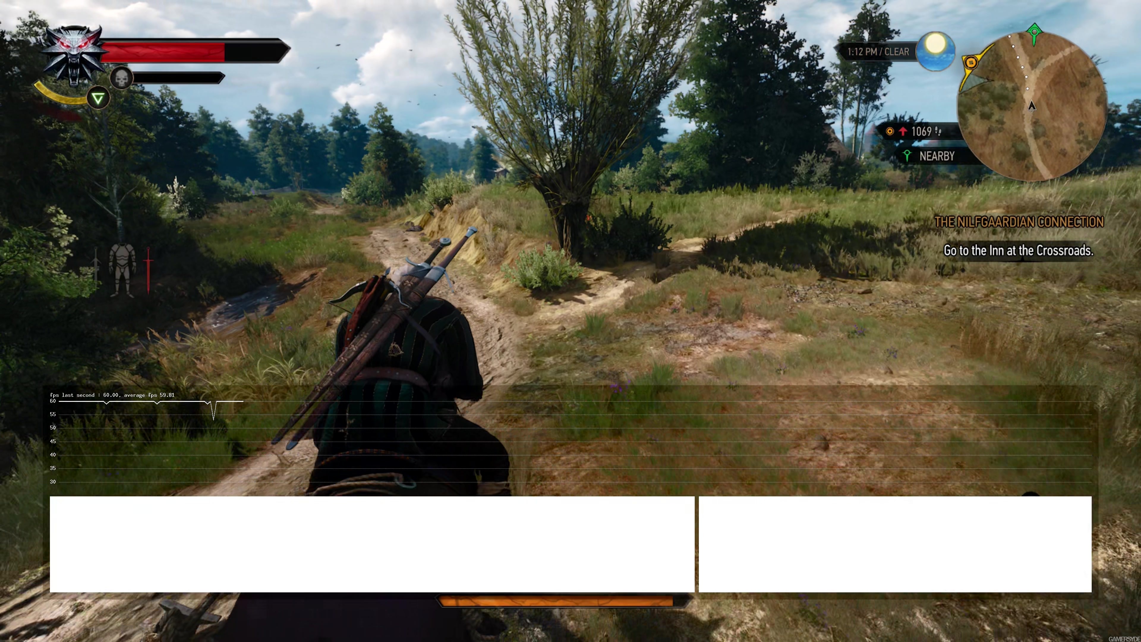 The Witcher 3: Wild Hunt - Performance test in both graphics modes ...